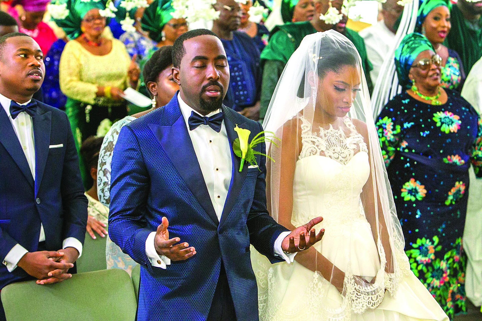 The Colourful Wedding Ceremony Of Xerona Duke And Derin Phillips ...